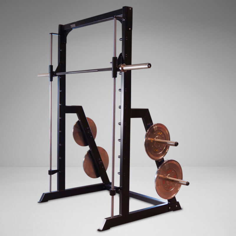 Smith Machine with 4 x Weight Storage | Techno Sport Tunisie